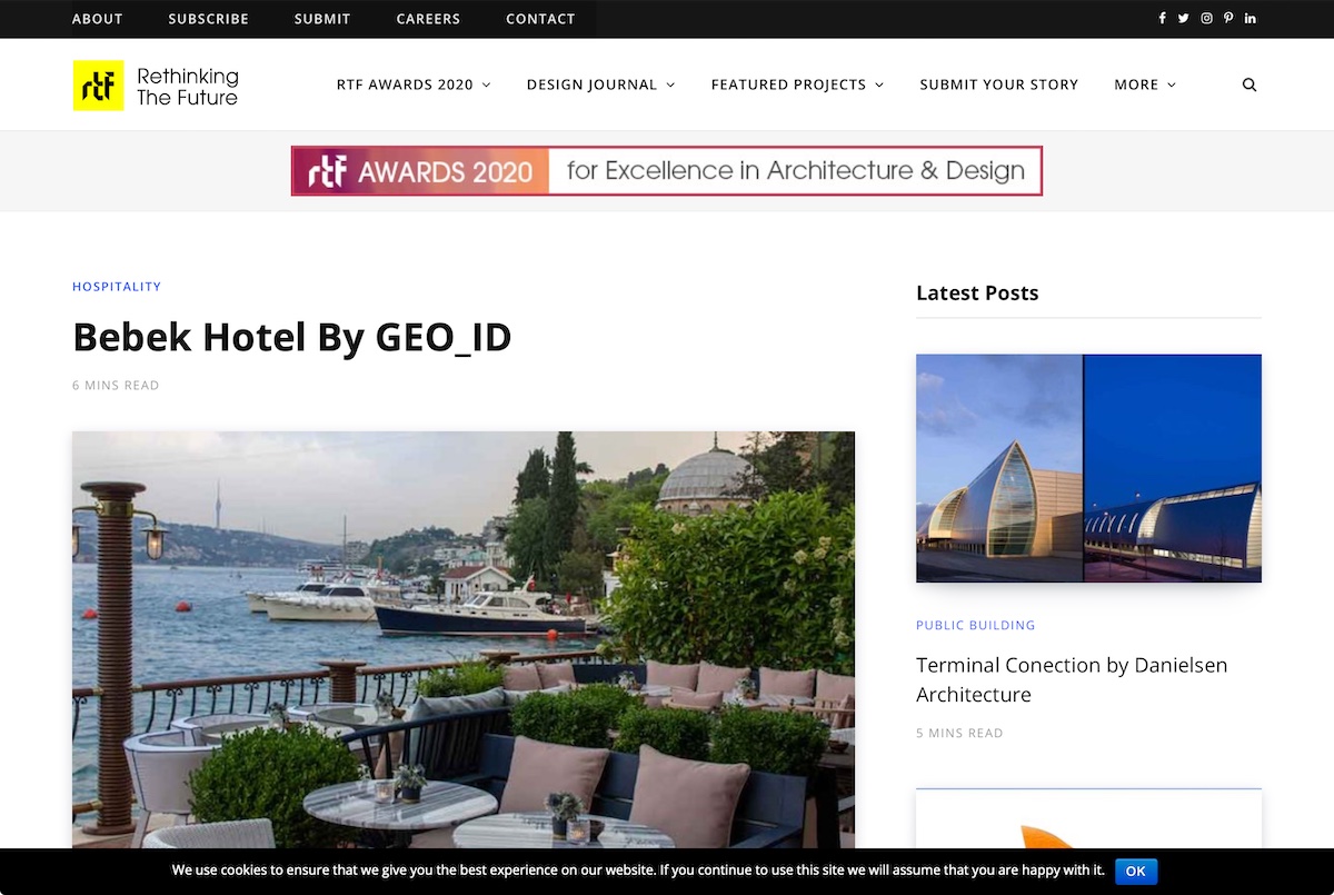 BEBEK HOTEL FEATURED IN RETHINKING THE FUTURE - GEO_ID